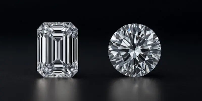 Emerald Cut vs. Round Cut: Which Lab-Grown Diamond Truly Shines ...