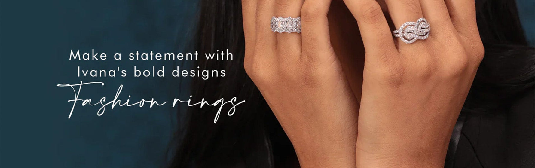 Buy Bold Diamond Cocktail Rings at Ivana Jewels